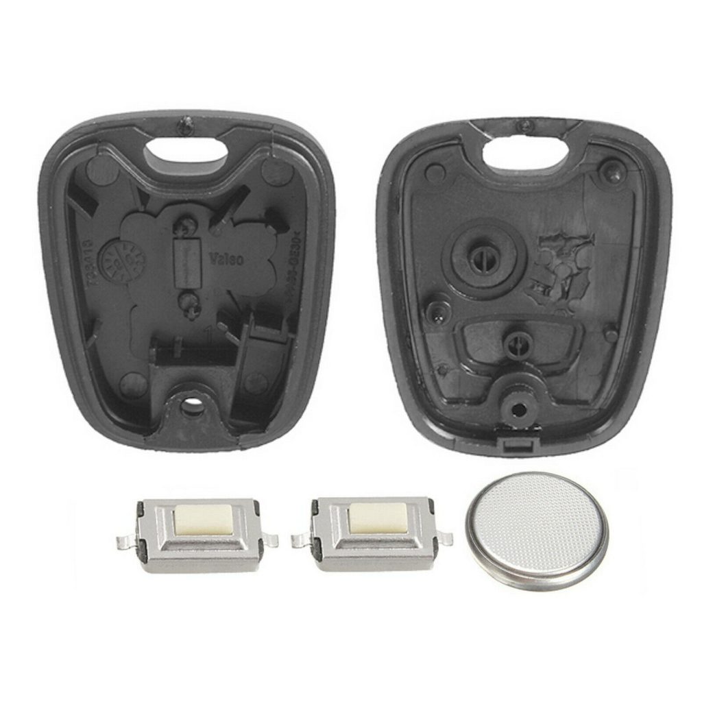 2 Button Remote Key Fob Case Repair Kit for Peugeot 207 307 w/ Logo ...
