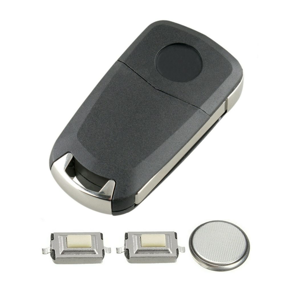 2 Button Remote Flip Car Key Fob Case DIY Repair Kit for Vauxhall Opel ...