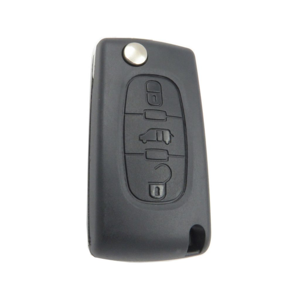 3 Button Remote Key Fob Case for Peugeot Citroen Berlingo Partner ...
