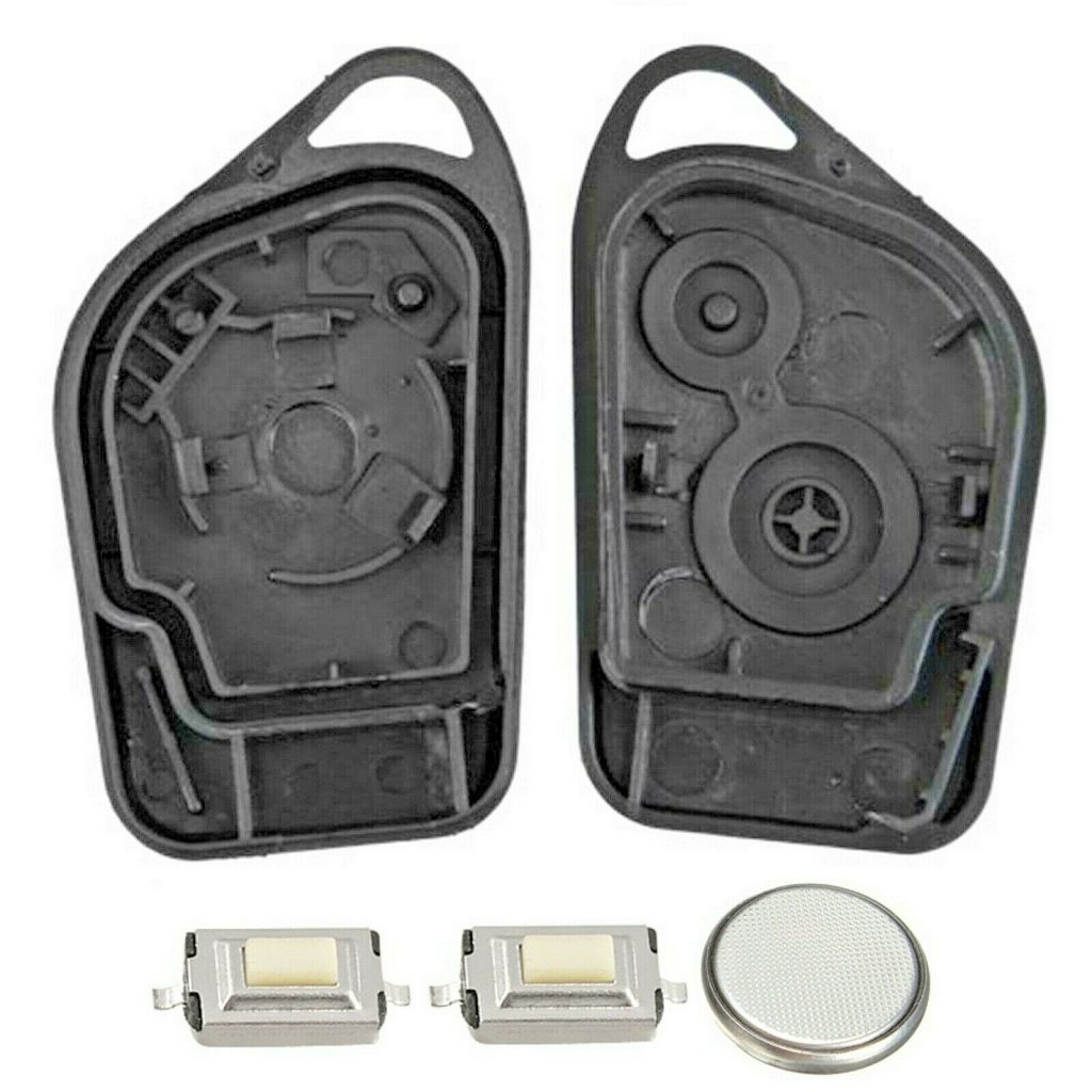 2 Button Remote Key Fob Case Logo Repair Kit for Citroen Berlingo Xsara ...