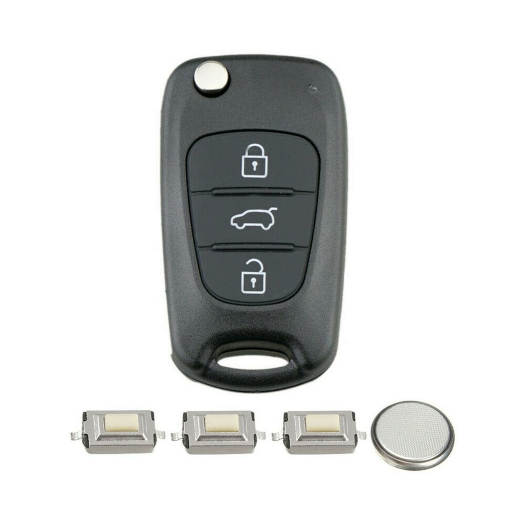 3 Button Remote Key Fob Case Repair Kit for Kia Sportage Sorento Cee’d ...