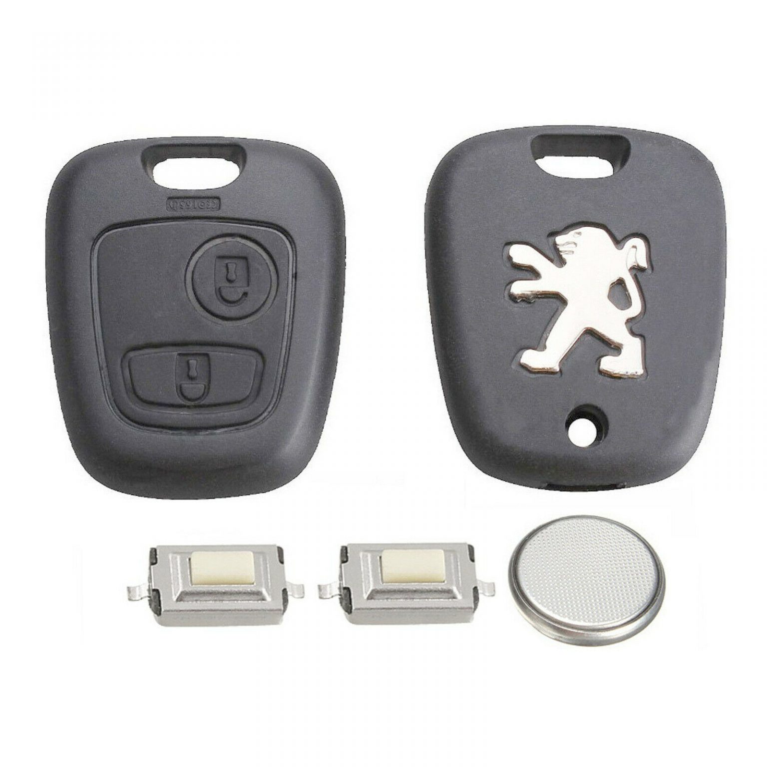 3 Button Remote Key Fob Case for Peugeot Citroen Berlingo Partner ...