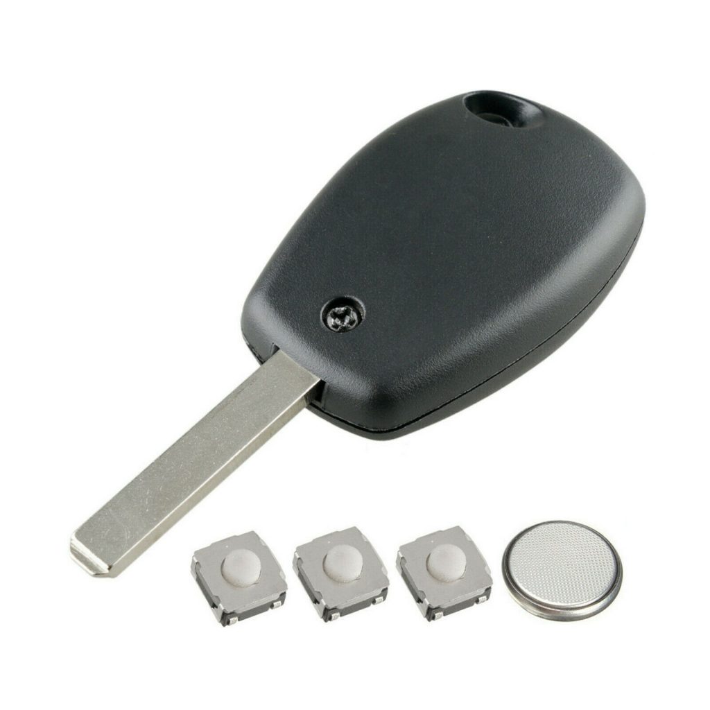 2 Button Remote Key Fob Case Repair Kit For Renault Traffic Clio Master ...