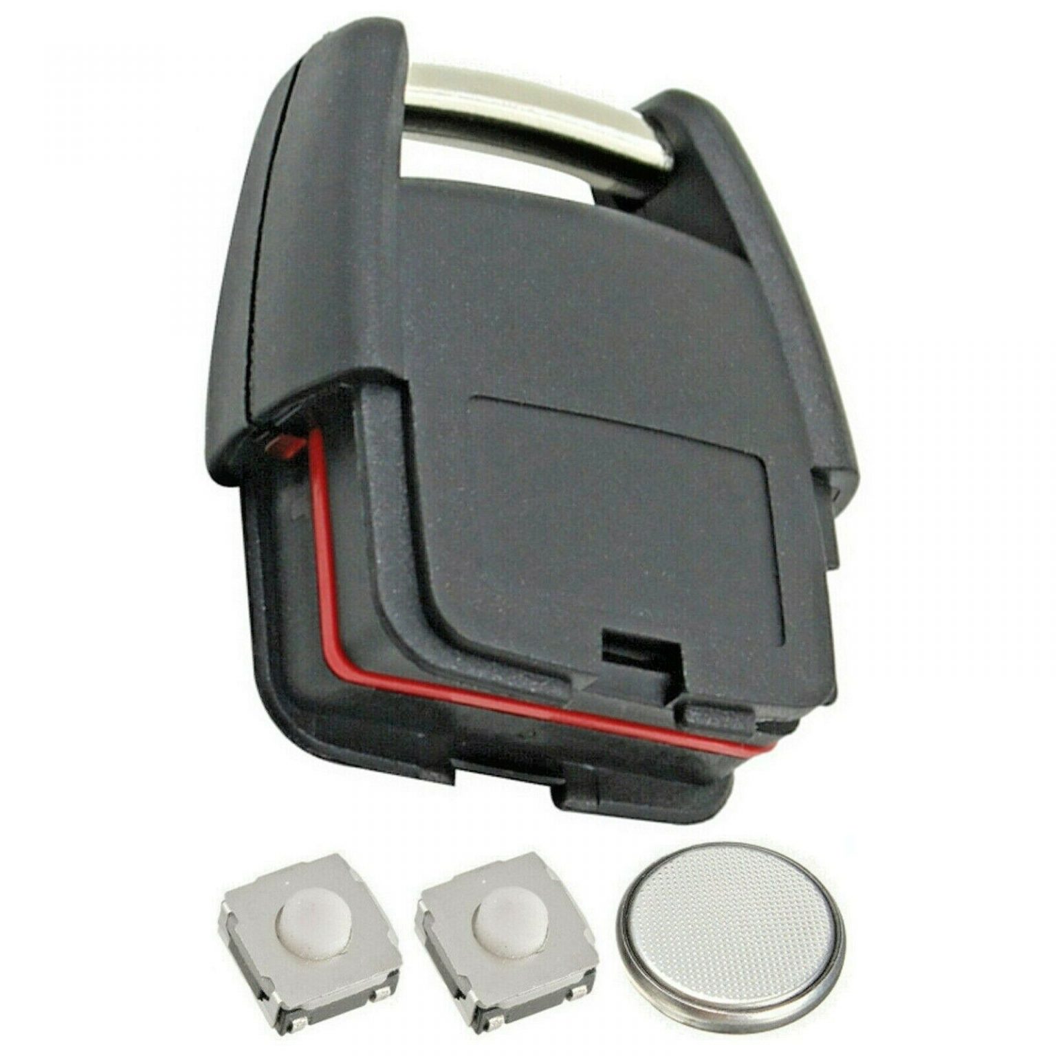 2 Button Remote Key Fob Case Repair Kit for Vauxhall Opel Astra Zafira ...