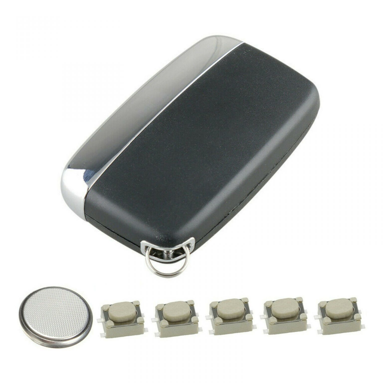 5 Button Remote Key Fob Case Repair Kit for Jaguar F-Type F-Pace XE XF ...