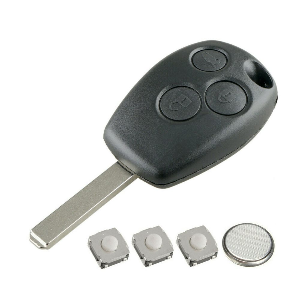 3 Button Remote Key Fob Case Repair Kit For Renault Traffic Clio Master ...